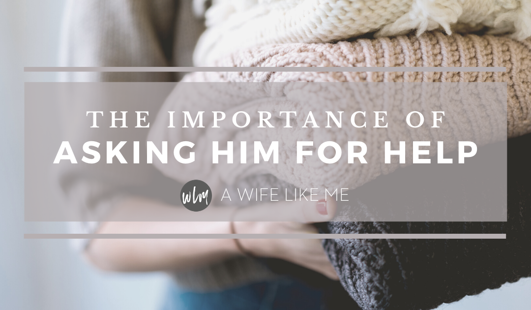 The Importance of Asking Him For Help - Elizabeth Oschwald - A Wife Like Me