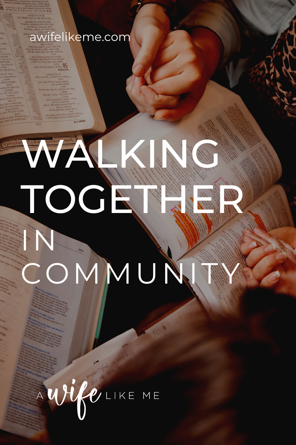 Walking Together in Community - A Wife Like Me